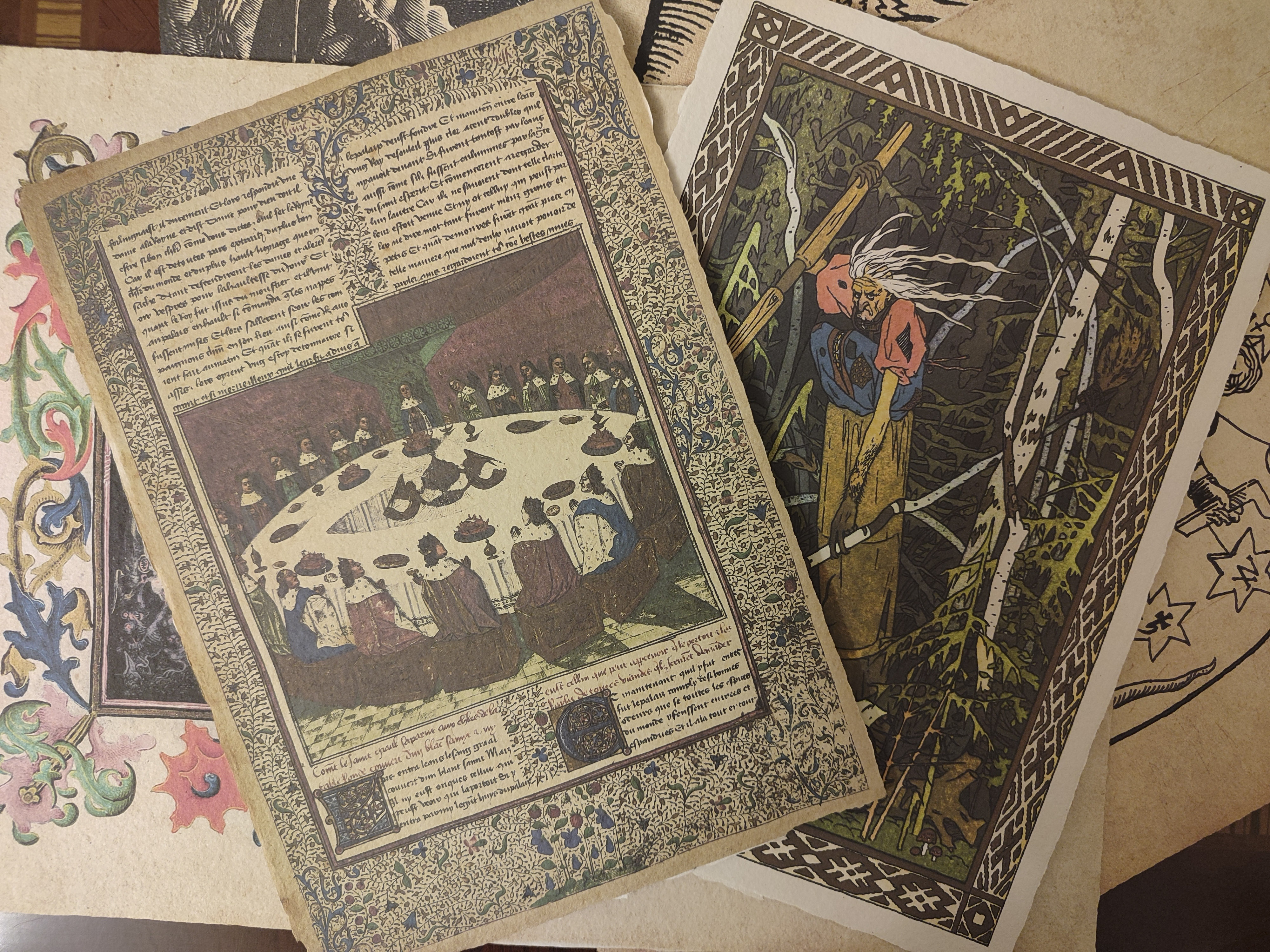 Something about prints on handmade paper. Unusual home and wall decor ...
